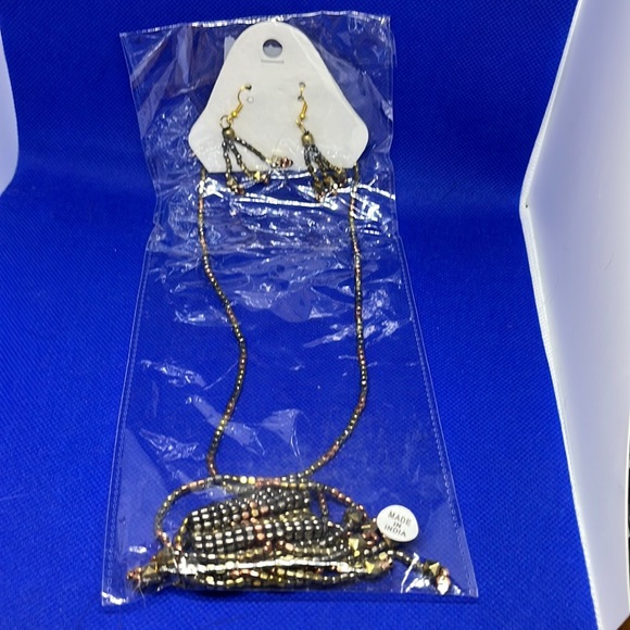 Jewelry | Boho Necklace And Earrings Set | Poshmark